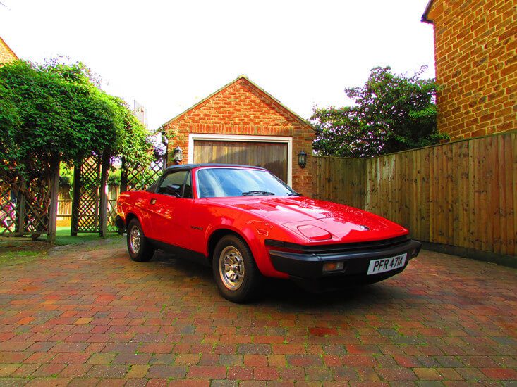 Auction Watch: Monza Red 1982 Triumph TR7