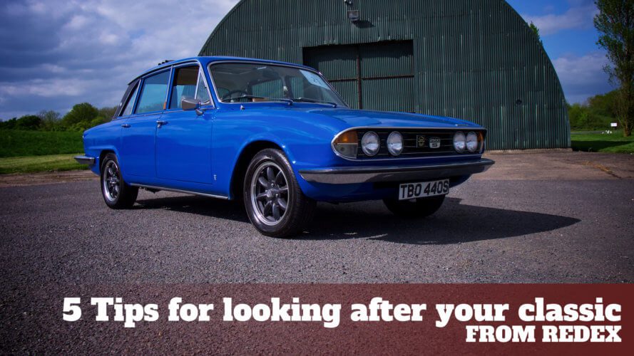 5 tips for looking after your classic car from Redex