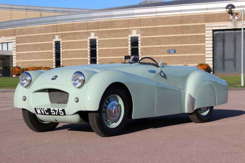 British Motor Museum acquires record breaking Triumph TR2 prototype